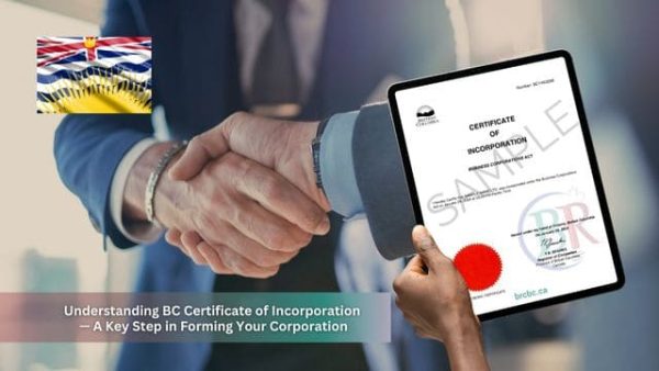 BC Certificate of Incorporation | BRC BC